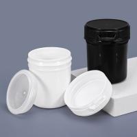 China Collar Material PP Hot Sealing 150ml Plastic Round Jar with Lid for Flour Sugar Popcorn Kernels for sale