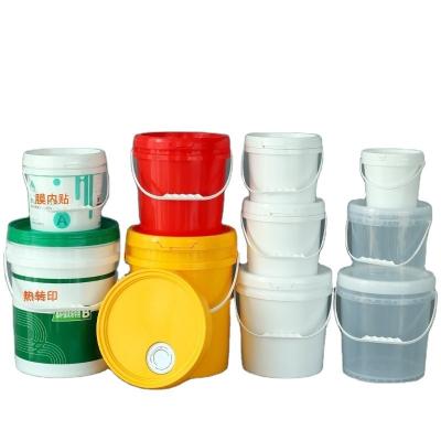 China 10L Food Grade Plastic Bucket for Ice Cream Biscuit Oil Durable and Tamper Evident for sale