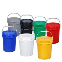 China 10L Food Grade Plastic Bucket for Ice Cream Biscuit Oil Durable and Tamper Evident for sale