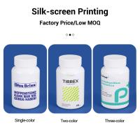 China HDPE Collar Pharmaceutical Pill Bottles 50cc 4oz with White Aluminum Foil Gasket Lid for Secure Medication Storage for sale