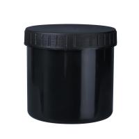 China 500ml Chemical Powder Plastic Jar Screw and Inner Lid Food Grade 100% Virgin Material for sale
