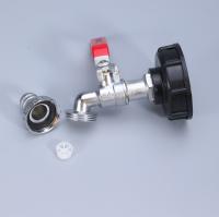 China Red Handle Water Tap Bibcock with 1/2