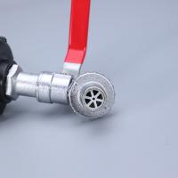 China Red Handle Water Tap Bibcock with 1/2