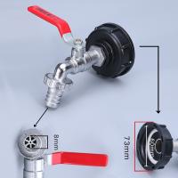 China Red Handle Water Tap Bibcock with 1/2