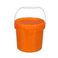 China Round Paint Custom Printed Plastic Bucket for Packaging Container Logo Customrized for sale