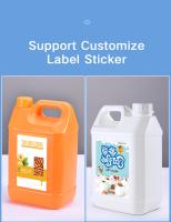 China Customized Logo 2.5L Food Grade Plastic Barrel with Seal Screw Lid - BPA Free HDPE Material 157×105×235mm for sale