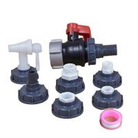 China Plastic Reducing Butterfly Contactor for PVC Pipe Camlock Tank Fittings on IBC Water Bucket Valve - Food Grade Material for sale