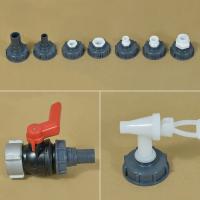 China Plastic Reducing Butterfly Contactor for PVC Pipe Camlock Tank Fittings on IBC Water Bucket Valve - Food Grade Material for sale