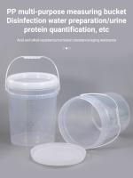 China 20L Food Grade Plastic Bucket with Handle - 5 Gallon Container with Ruler Scale and Custom Printing Options for sale
