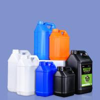 China OEM Customized UMETASS 1 Gallon 4 liter Pail HDPE White Clear Jerry Can Bottle with 40%PCR for sale