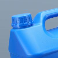 China Tranparent 5L HDPE Bottles Oil Drum Jerry Can Plastic Water Container Food Grade Empty for sale