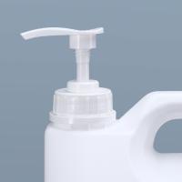 China Tranparent 5L HDPE Bottles Oil Drum Jerry Can Plastic Water Container Food Grade Empty for sale