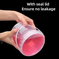 China Customized Logo IML Food Packaging Bucket for Peanut Butter Sauces and Cotton Candy for sale