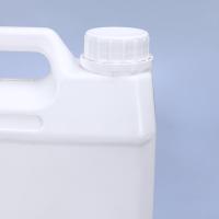 China Square Transparent 1L HDPE Jerry Can Barrel Plastic Gallon Pail for in Transparent for sale
