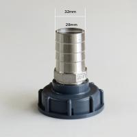 China Reducing PVC Plastic Camlock Fittings for Quick Coupling IBC Water Tank Valve Assembly for sale