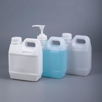 China Square Transparent 1L HDPE Jerry Can Barrel Plastic Gallon Pail for in Transparent for sale