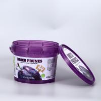 China Products Round IML Color Customized PP Plastic Ice Cream Bucket 1Liter Yogurt Containers for sale
