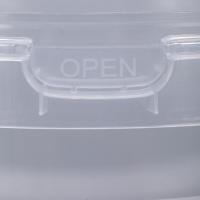 China IML Plastic Popcorn Biscuit Chips Bucket with Customized Capacity and Custom Logo for sale