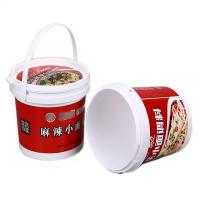 China IML Printing Recycled Food Grade Plastic Containers Eco-friendly for Clear Packaging for sale