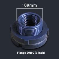 China DN15-DN80 Garden Water Tank Plastic PVC Valve Fittings Adapter with Flange Connection for sale