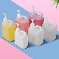China Square Hand Pressed Pump Lotion Cream Container Liquid Soap Plastic Bottle for Shampoo for sale