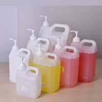 China Square Hand Pressed Pump Lotion Cream Container Liquid Soap Plastic Bottle for Shampoo for sale