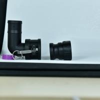 China Non Leakage 60mm Inlet Coarse Thread To 60mm Camlock Hose 1000L IBC Tank Fitting Adapter for sale