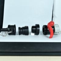 China Non Leakage 60mm Inlet Coarse Thread To 60mm Camlock Hose 1000L IBC Tank Fitting Adapter for sale