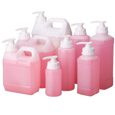 China 250ml-10L Capacity Plastic Pump Bottles for Soap Shower Gel Shampoo Lotion Liquid for sale