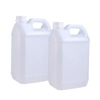 China Transparent Square White Tamper Evident Screw Lids Jug Container for Liquid Food Safety for sale