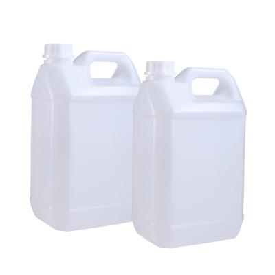 China Transparent Square White Tamper Evident Screw Lids Jug Container for Liquid Food Safety for sale