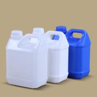 China Transparent Square White Tamper Evident Screw Lids Jug Container for Liquid Food Safety for sale