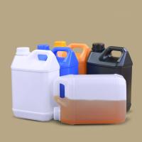 China Transparent Square White Tamper Evident Screw Lids Jug Container for Liquid Food Safety for sale