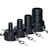China UMETASS 2 Inches Camlock Quick Coupling for IBC Container Adapter Injection Technique for sale