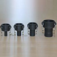 China Black UMETASS IBC Water Tank Valve Camlock Quick Coupling Fitting Adapter Plastic Accessories Female Outlet to 2