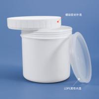 China Powder Packing HDPE Jar with Wide Mouth and Sealed Screw Neck in Black/White/Transculent for sale