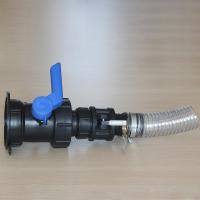 China Black UMETASS IBC Water Tank Valve Camlock Quick Coupling Fitting Adapter Plastic Accessories Female Outlet to 2