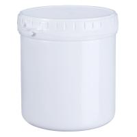 China Powder Packing HDPE Jar with Wide Mouth and Sealed Screw Neck in Black/White/Transculent for sale