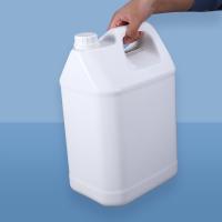 China 10L Square Plastic Water Liquid Storage Food Grade Shampoo Shower Packaging Jerry Can for sale