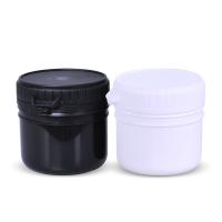 China 200ml Capacity HDPE Plastic Jar for Storing Medicine Tablets Pills and Protein Powder for sale