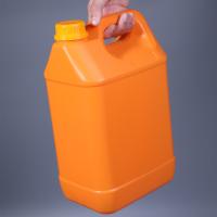 China Chemical Plastic Jerry Can 1L-10L Orange White Black Translucent High Density Storage for sale
