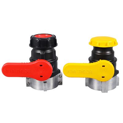 China UMETASS Plastic IBC Valve Fitting for IBC Container DN40 DN50 DN60 DN80 Media Water for sale