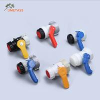 China UMETASS Plastic IBC Valve Fitting for IBC Container DN40 DN50 DN60 DN80 Media Water for sale