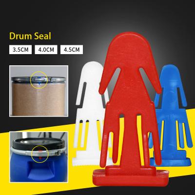 China 3.5cm UMETASS Plastic Paper Drum Seal with Acceptable Printing for sale