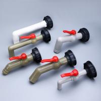 China IBC Water Tank Valve Fittings in PE Plastic Type for Garden Irrigation Connector Sample for sale