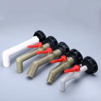 China IBC Water Tank Valve Fittings in PE Plastic Type for Garden Irrigation Connector Sample for sale