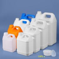 China Food Grade Custom Bucket Top Grade 5L Plastic Jerry Can with Tamper Evident Lids for sale