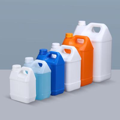 China Customized Logo HDPE Square Plastic Jerry Can Drum for Chemical Various Size Container for sale