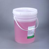 China Food Storage with UMETASS 5 Gallon Clear Plastic Bucket Printing Silk Screen Printing for sale
