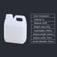 China Food Grade Custom Bucket 1L 5 Liter Plastic Jerry Can for Chemical for sale